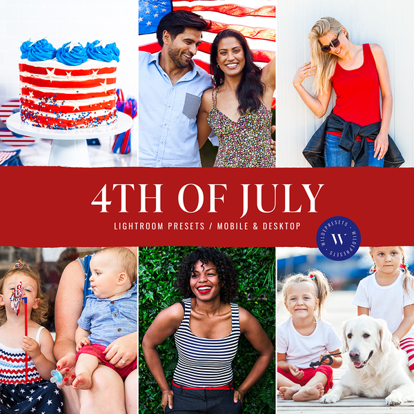 The 4th Of July Preset Collection – Wilde Presets