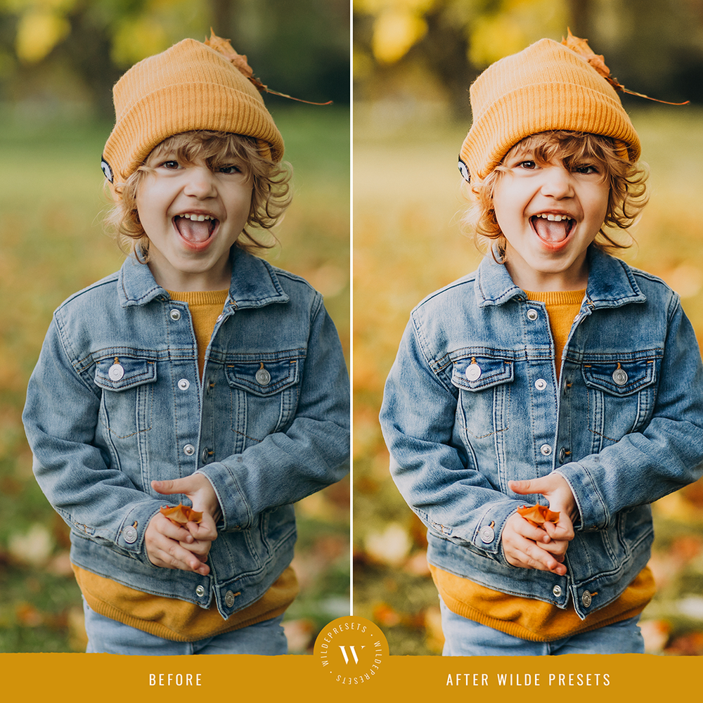 The Autumn Gold Preset Collection